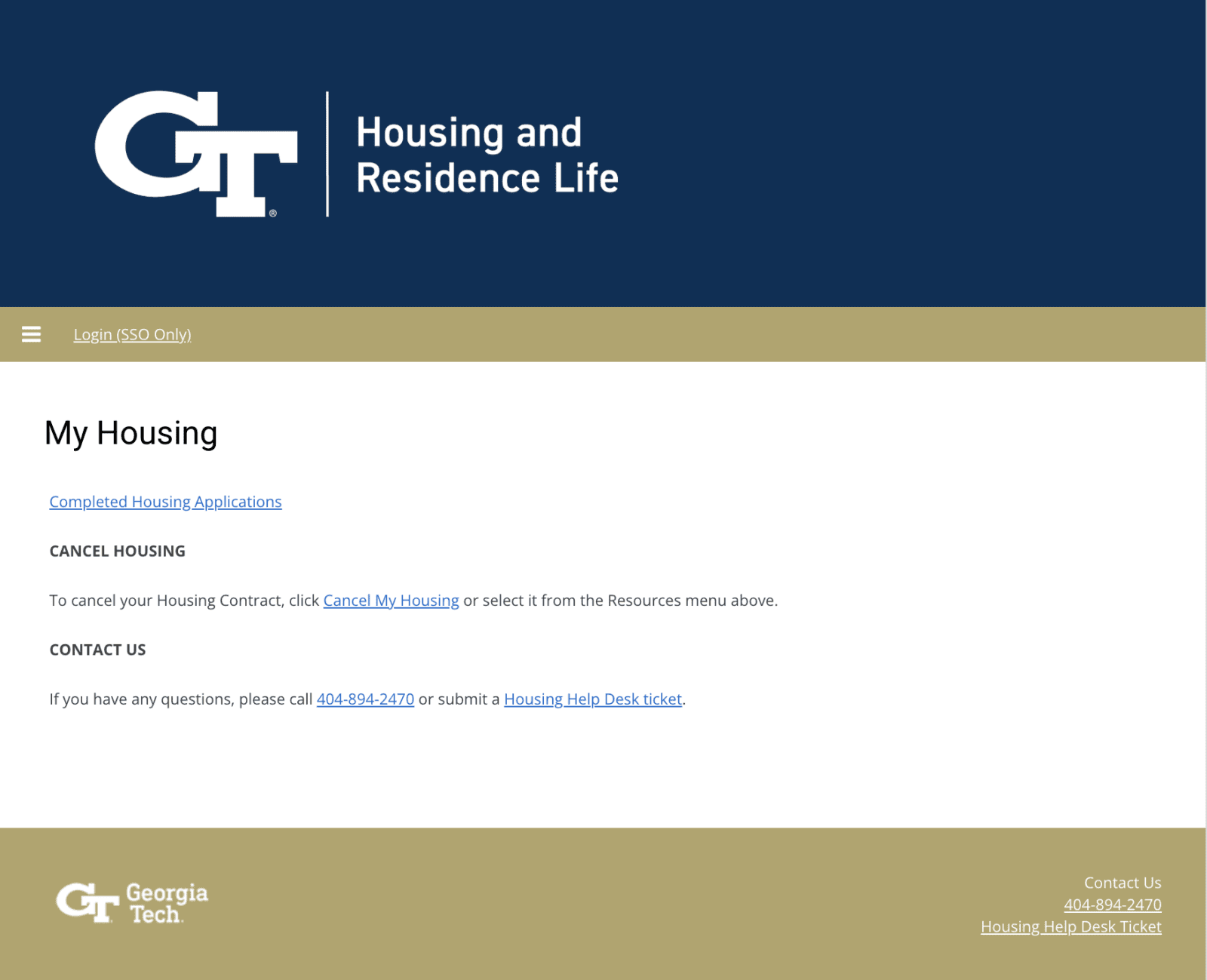 Georgia Tech On-Campus Housing Lottery: What Is It? How Does It Work ...